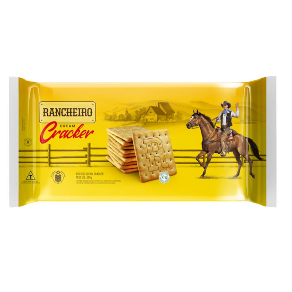 BISCOITO RANCHEIRO 600G CREAM CRACKER - lavagnoli