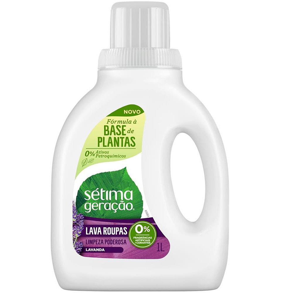 SABÃO LÍQUIDO SÉTIMA GERAÇÃO 1L LAVANDA - lavagnoli