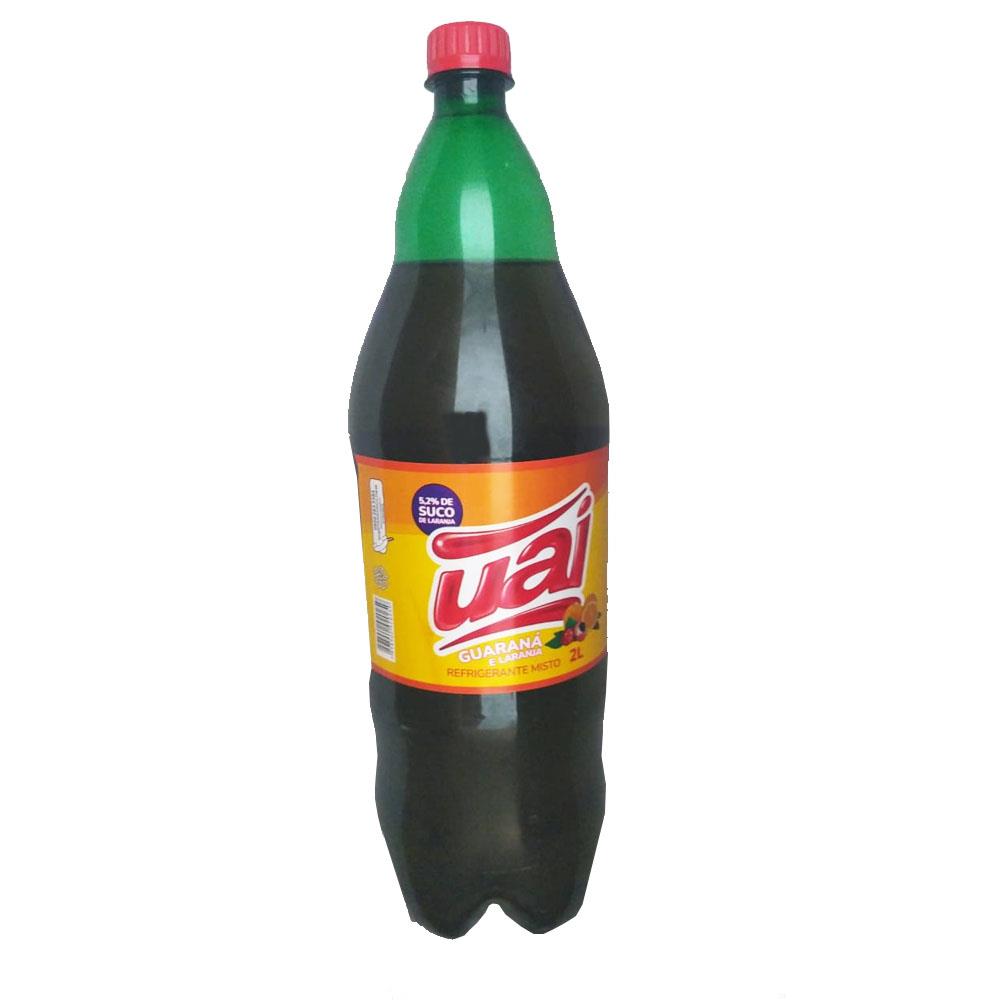 REFRIGERANTE UAI PET 2L GUARANÁ/LARANJA - lavagnoli