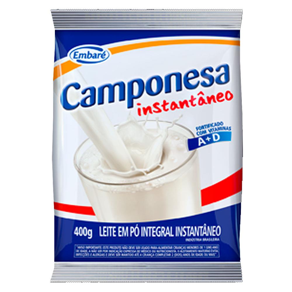 LEITE PÓ CAMPONESA SACHÊ 400G INSTANTÂNEO - lavagnoli