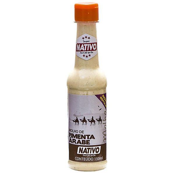 MOLHO NATIVO 150ML PIMENTA ÁRABE - lavagnoli