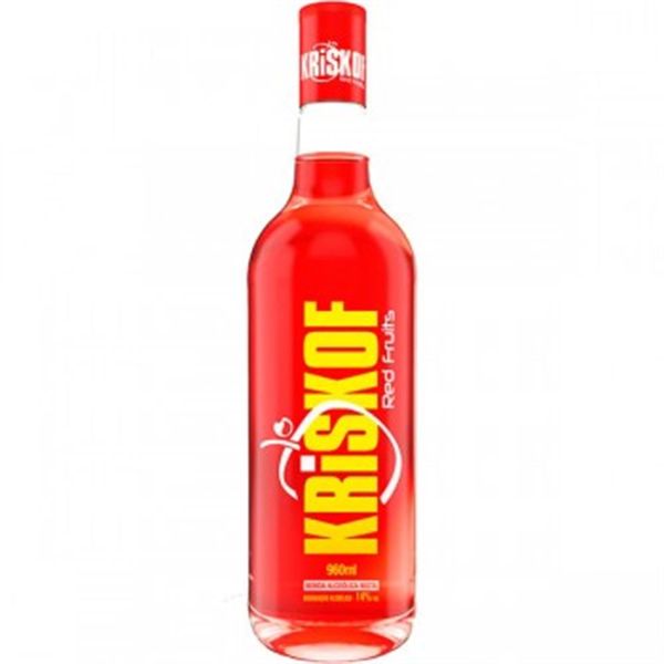 VODKA KRISKOF 900ML RED FRUITS - lavagnoli