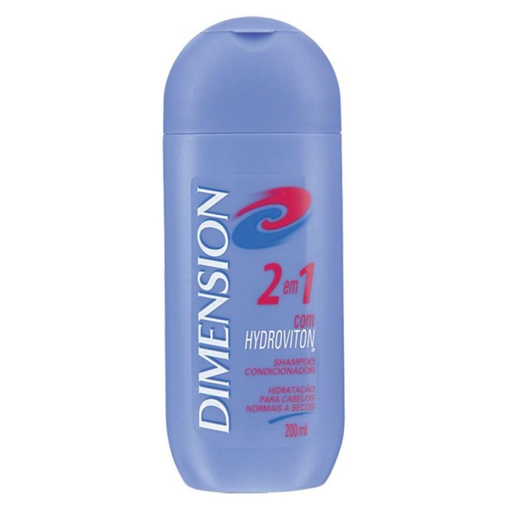 SHAMPOO DIMENSION 2X1 200ML NORMAL/SECO - lavagnoli
