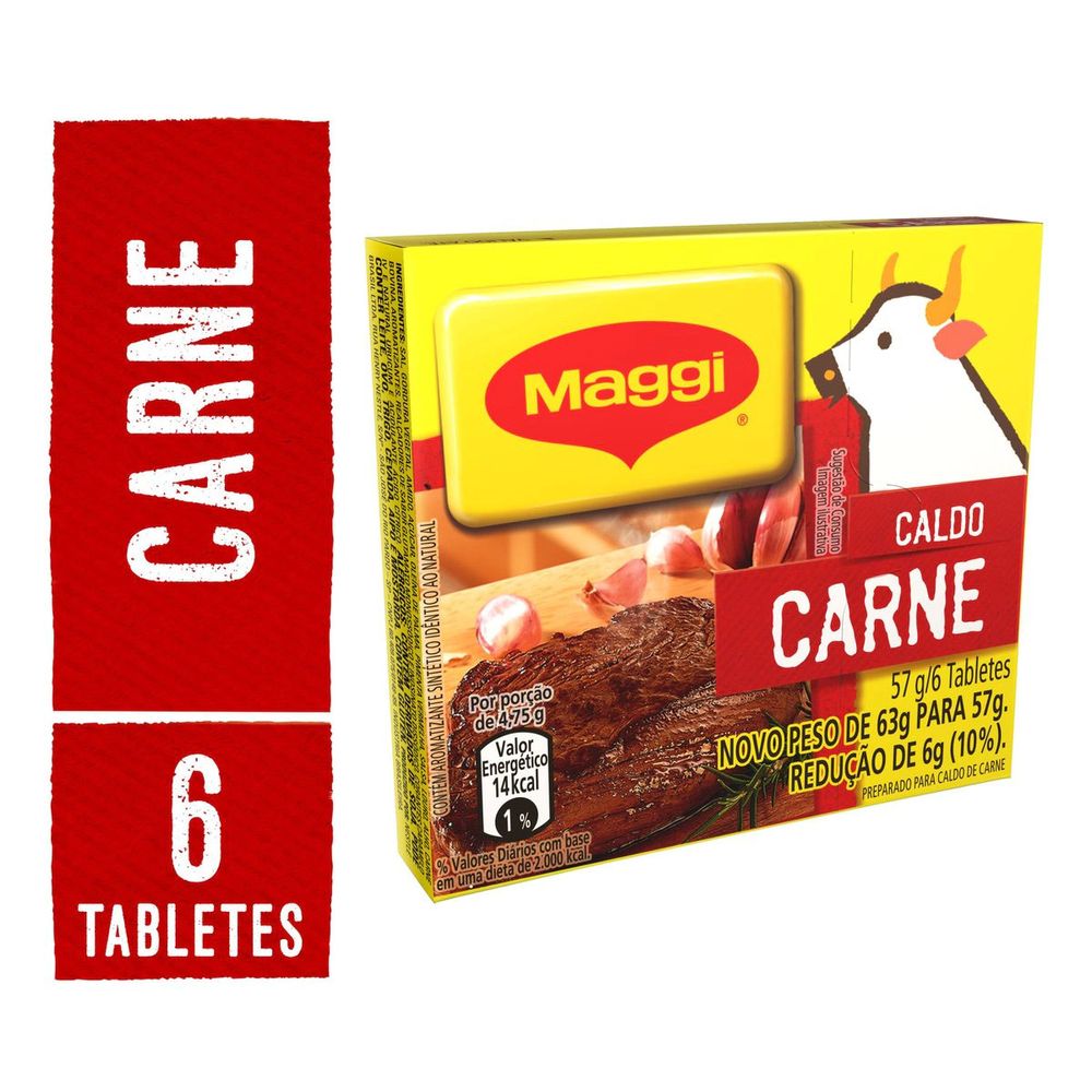 CALDO MAGGI 57G CARNE - lavagnoli