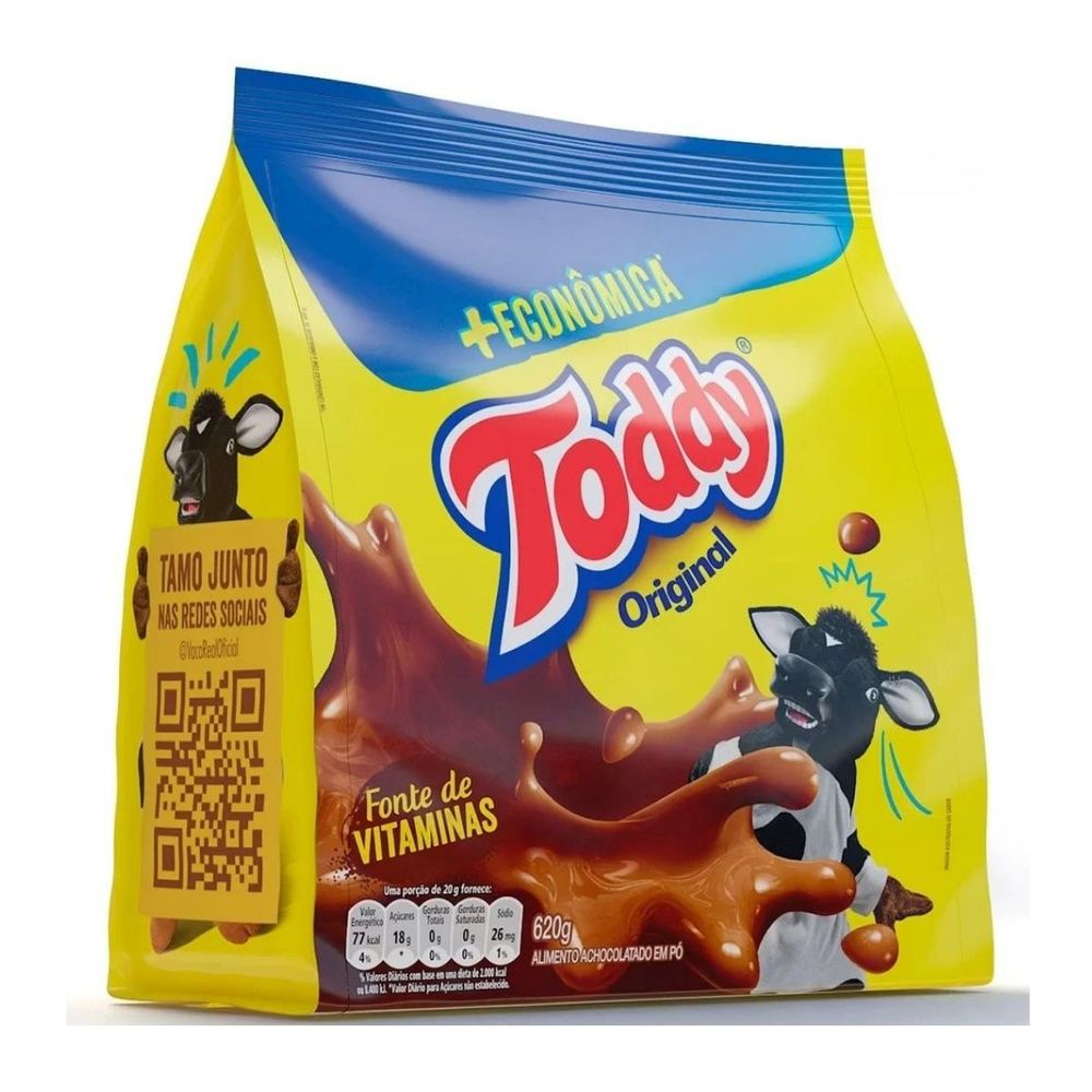 ACHOCOLATADO PÓ TODDY SACHÊ 620G ORIGINAL - lavagnoli