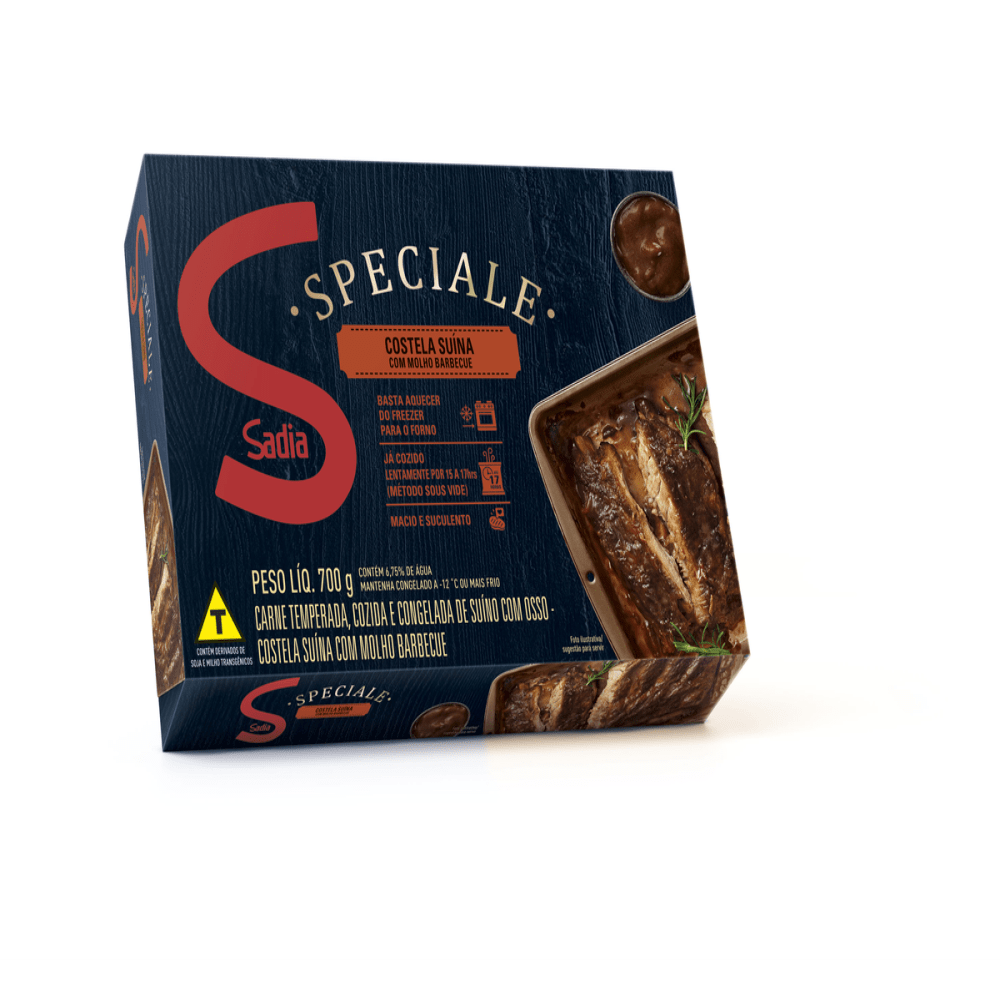 COSTELA SUÍNA SADIA 700G BARBECUE - lavagnoli