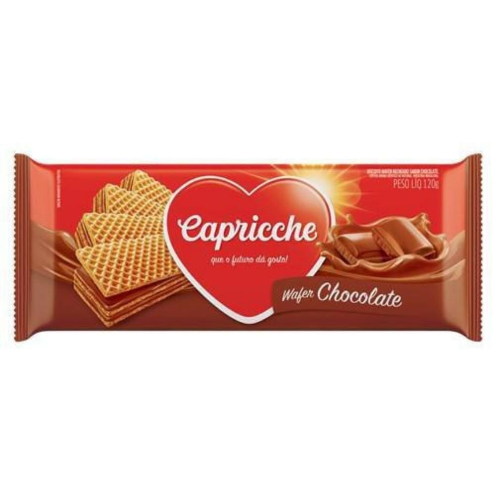WAFER CAPRICCHE 100G CHOCOLATE - lavagnoli