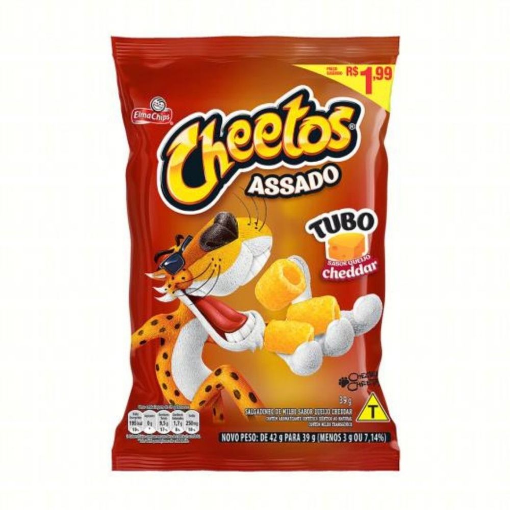 CHIPS CHEETOS 39G TUBO - lavagnoli