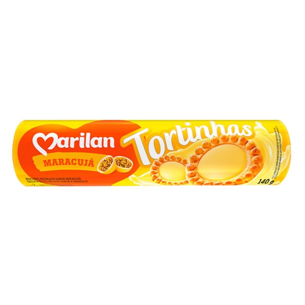 BISCOITO MARILAN TORTINHA 140G MARACUJÁ - lavagnoli BISCOITO MARILAN TORTINHA 140G MARACUJÁ - lavagnoli