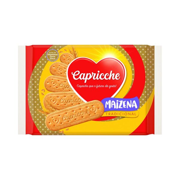 BISCOITO CAPRICCHE 312G MAIZENA - lavagnoli