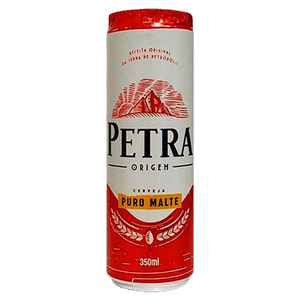 CERVEJA LATA PETRA 350ML PURO MALTE - lavagnoli