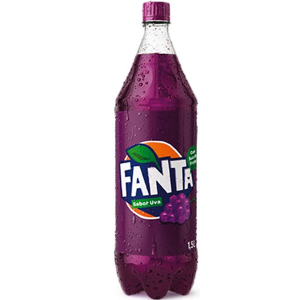 REFRIGERANTE FANTA PET 1.5L UVA - lavagnoli