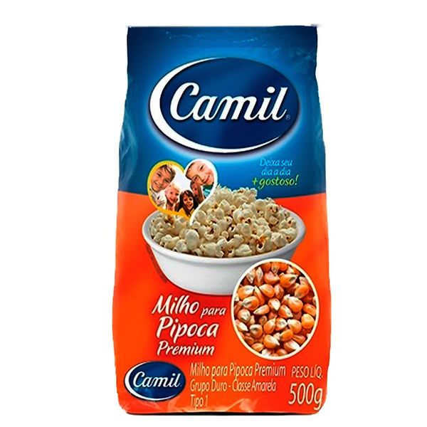 MILHO PIPOCA CAMIL 500G CORES - lavagnoli