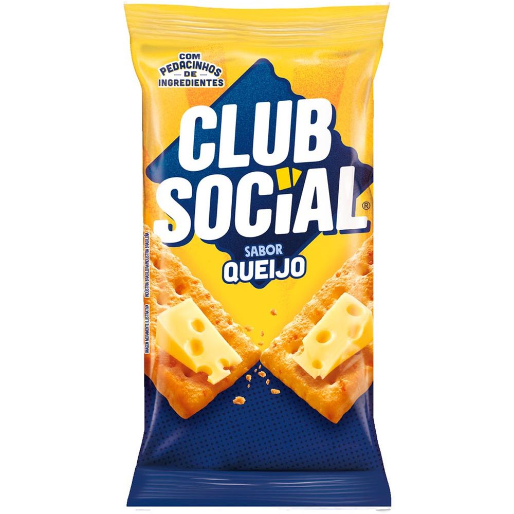 BISCOITO CLUB SOCIAL 141G QUEIJO - lavagnoli