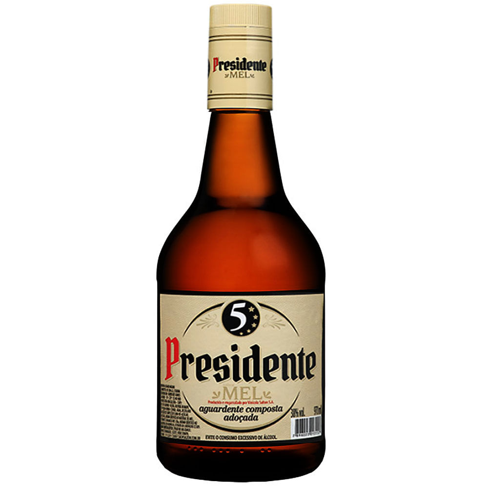 CONHAQUE PRESIDENTE 970ML MEL - lavagnoli