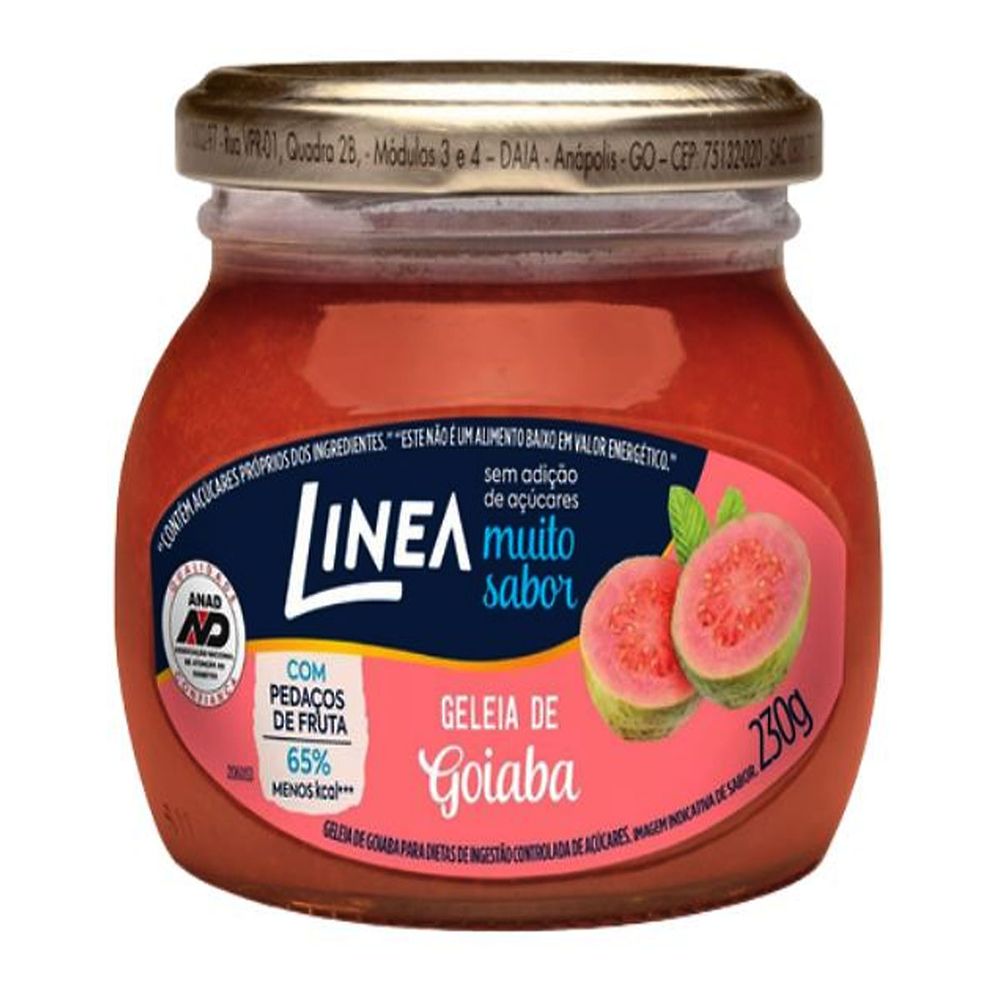GELEIA LINEA ZERO 230G GOIABA - lavagnoli