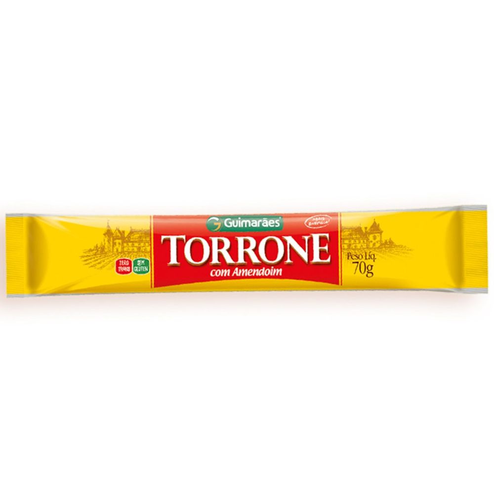 TORRONE GUIMARÃES 70G AMENDOIM - lavagnoli