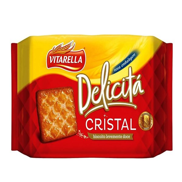 BISCOITO DELICITA CRISTAL 414G DOCE - lavagnoli