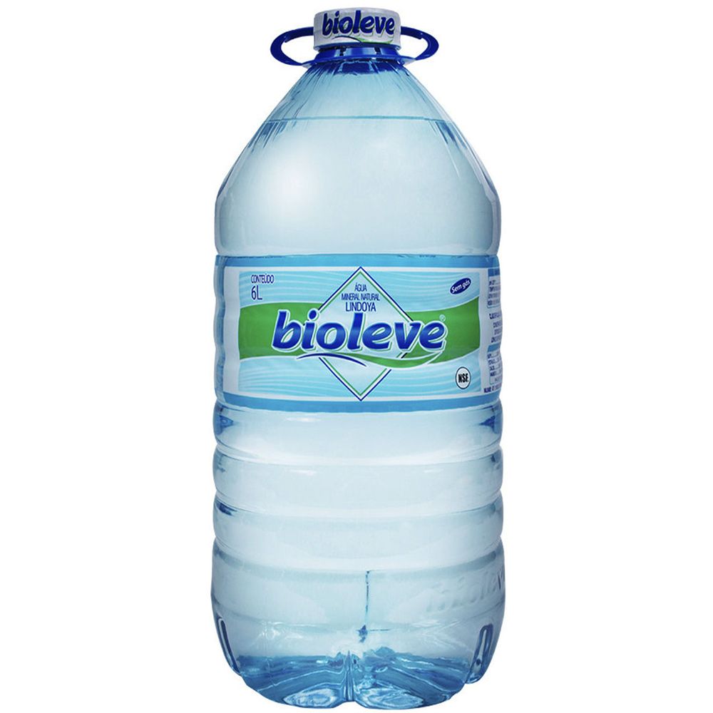 ÁGUA MINERAL BIOLEVE 6L S/GAS - lavagnoli