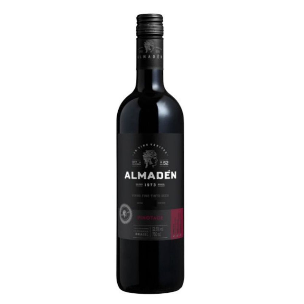 VINHO ALMADÉN 750ML PINOTAGE - lavagnoli