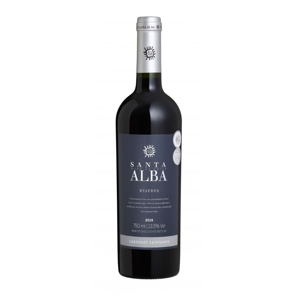 VINHO SANTA ALBA RESERVA 750ML CABERNET SAUVIGNON - lavagnoli