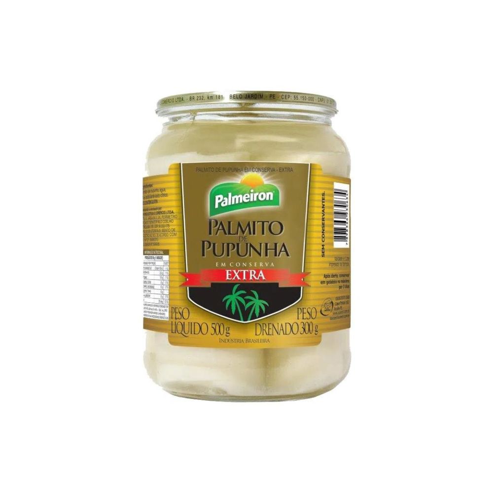 PALMITO PUPUNHA PALMEIRON 300G EXTRA - lavagnoli