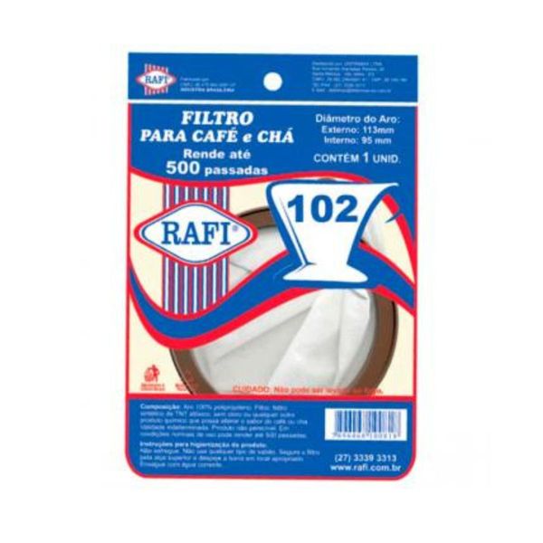FILTRO CAFÉ RAFI 1UN 102 - lavagnoli