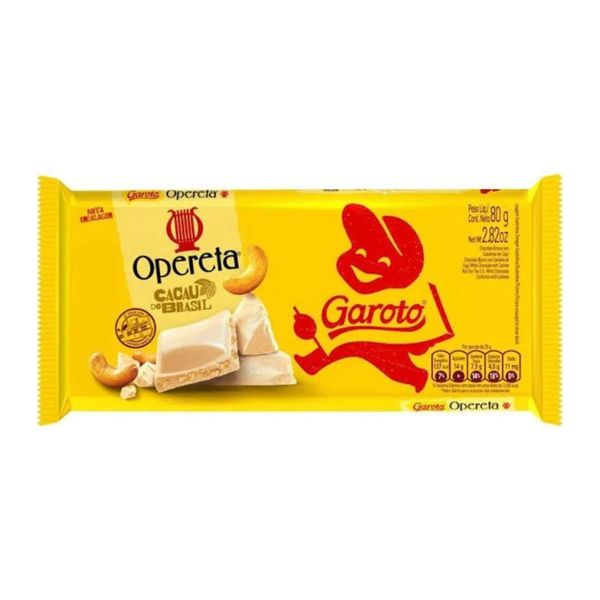 TABLETE GAROTO 80G OPERETA - lavagnoli