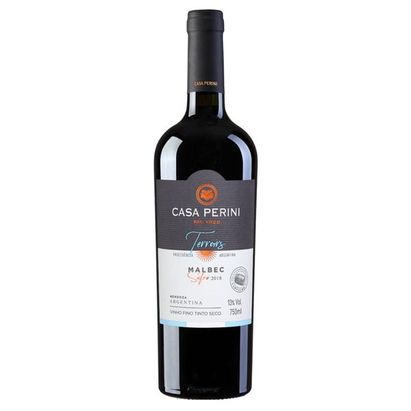 VINHO CASA PERINI TERROIRS 750ML MALBEC - lavagnoli