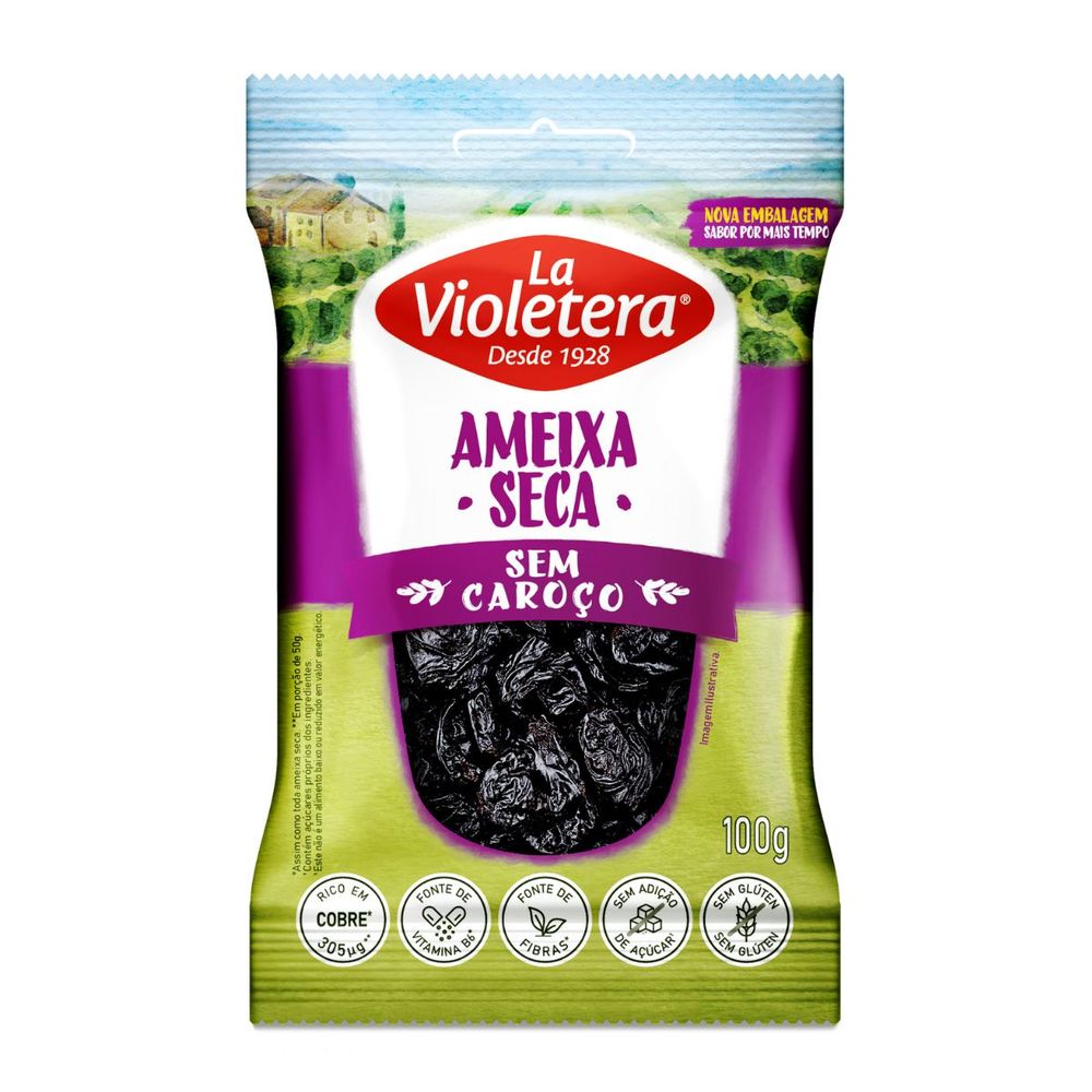 AMEIXA SECA LA VIOLETERA 100G - lavagnoli