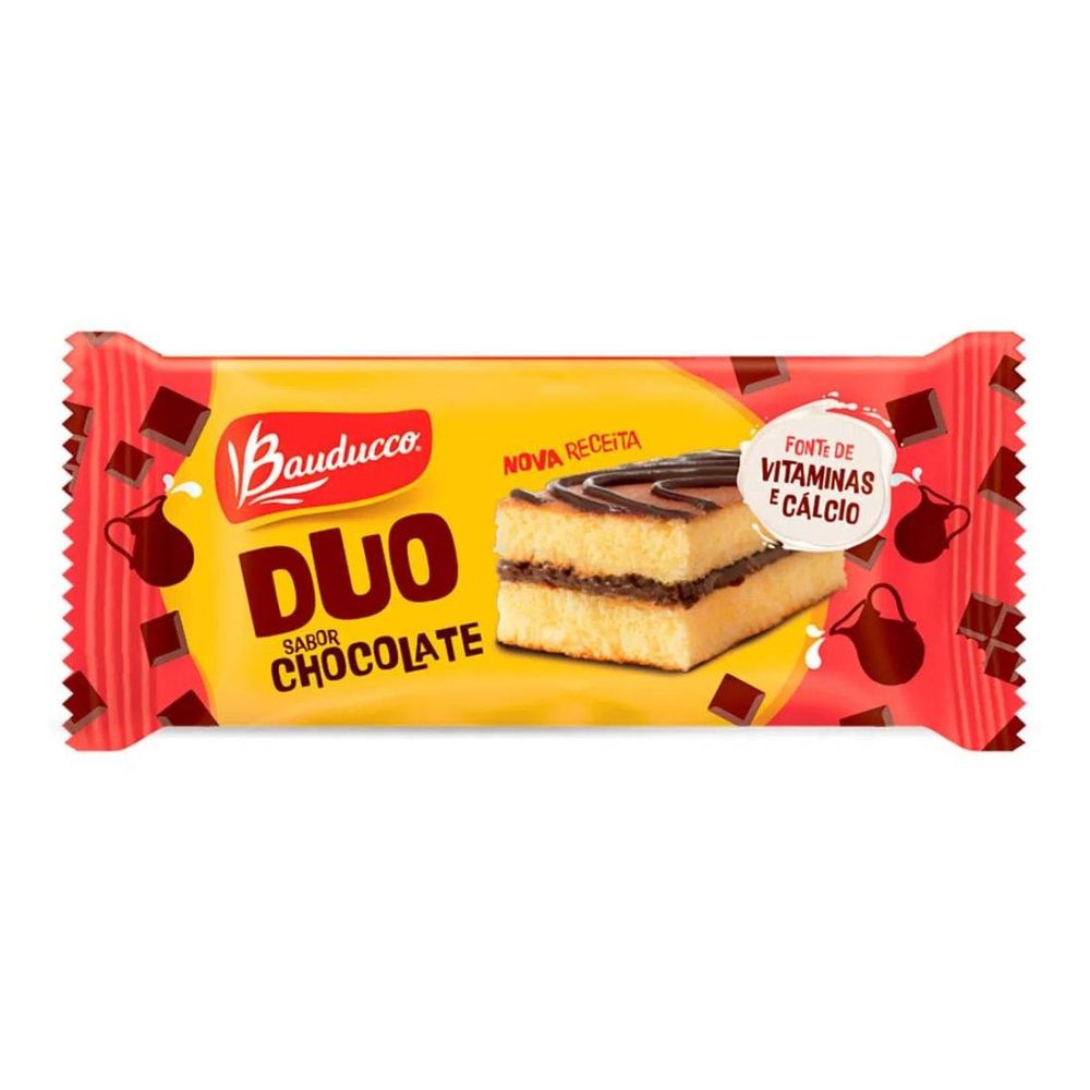 BOLINHO BAUDUCCO 27G DUO CHOCOLATE - lavagnoli