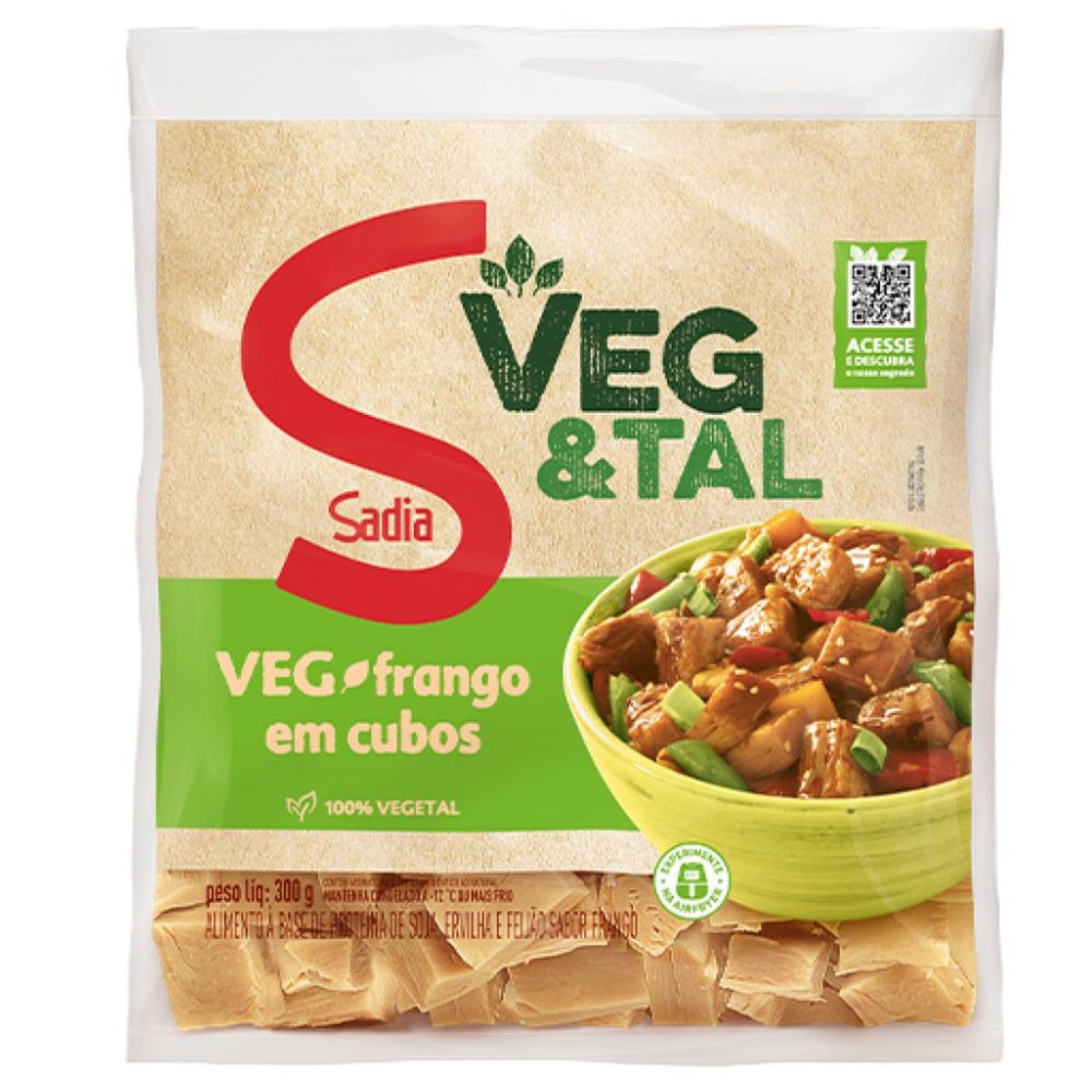 FRANGO SADIA VEG E TAL 300G CUBOS - lavagnoli