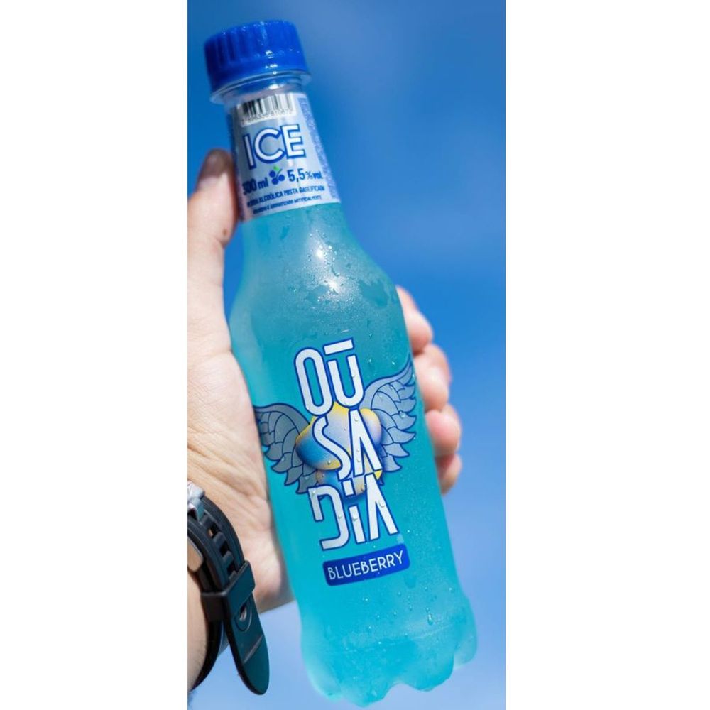 ICE OUSADIA PET 300ML BLUEBERRY - lavagnoli