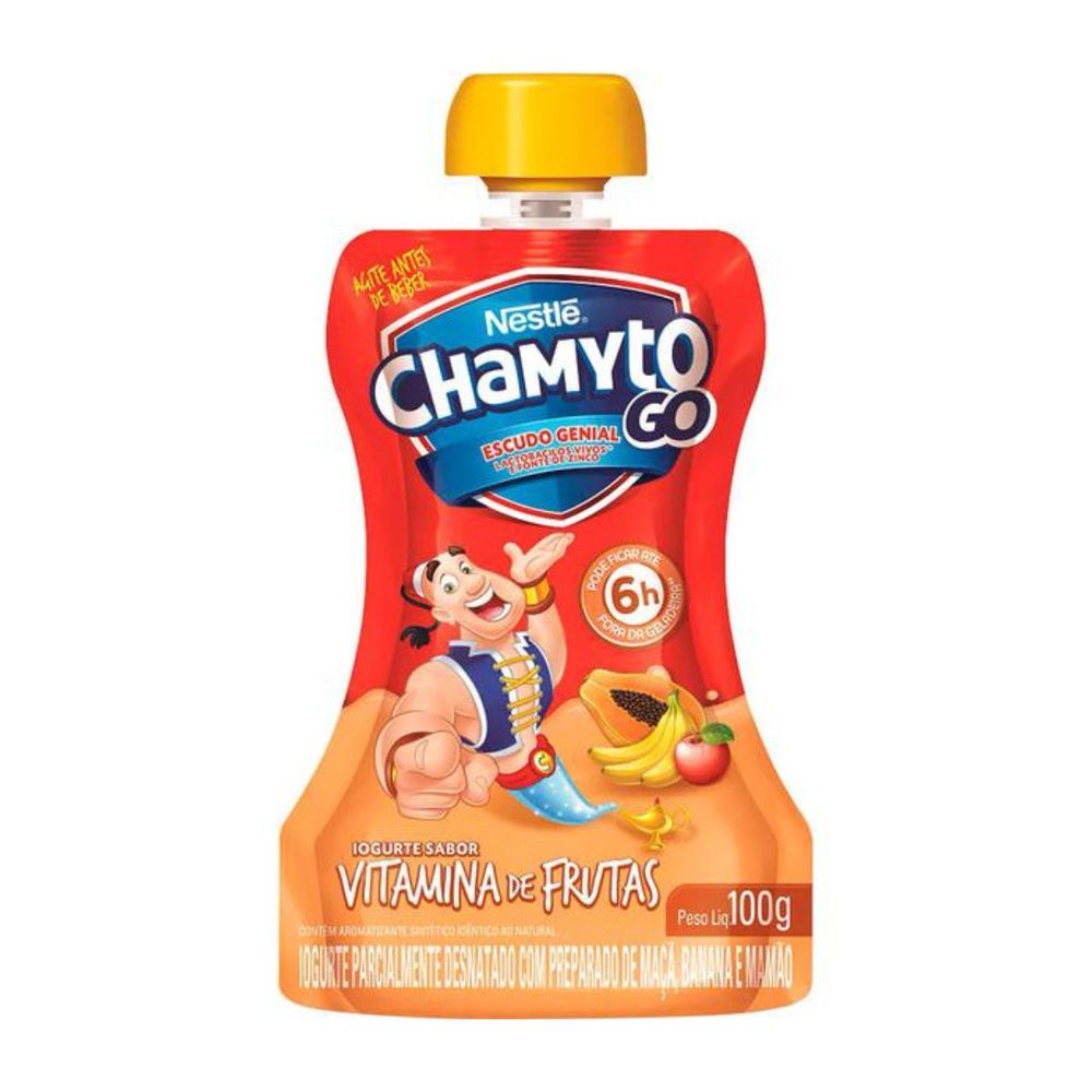 IOGURTE CHAMYTO GO NESTLE 100G VIT - lavagnoli