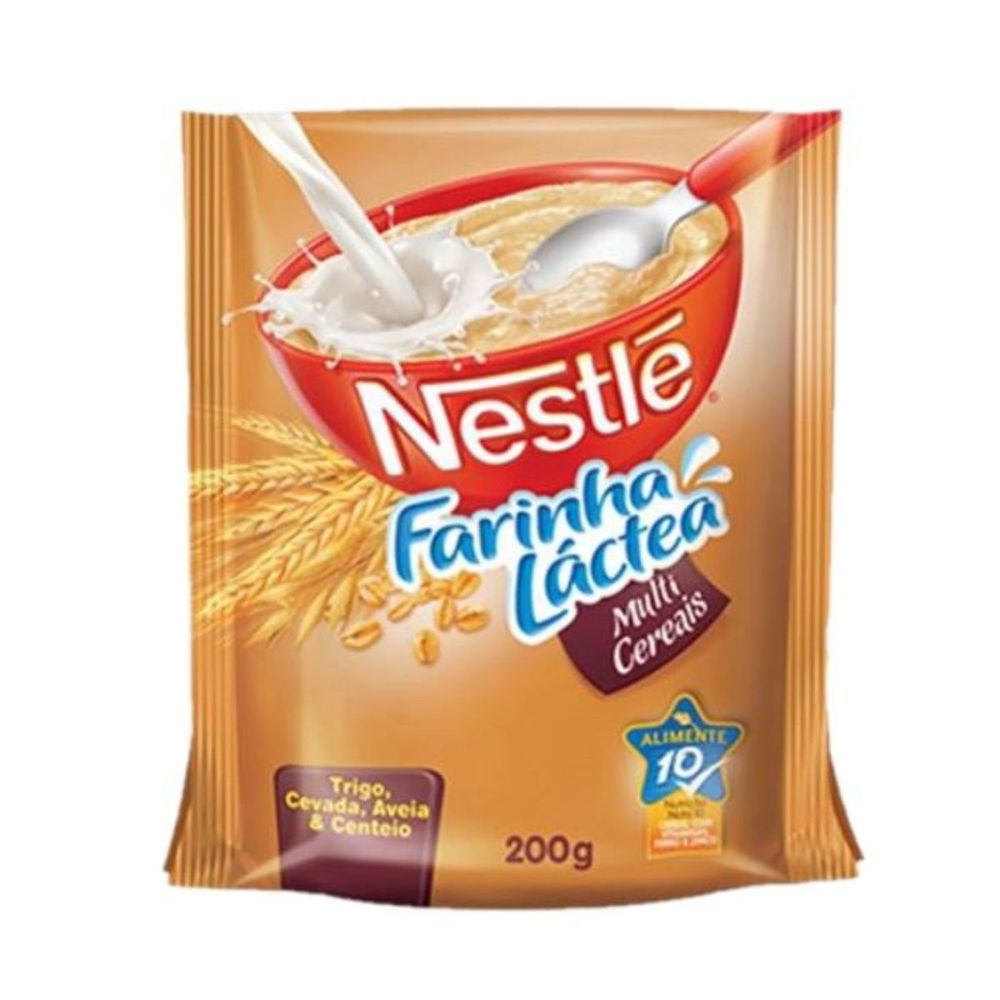 FARINHA LÁCTEA NESTLE 200G MULTICEREAIS - lavagnoli