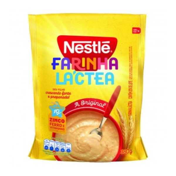 FARINHA LÁCTEA NESTLE 380G TRAD - lavagnoli