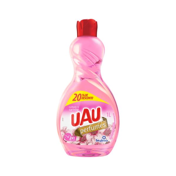 LIMPADOR UAU PERFUMES LEV 1000ML PAG 800ML CUIDADO/CARINHO - lavagnoli
