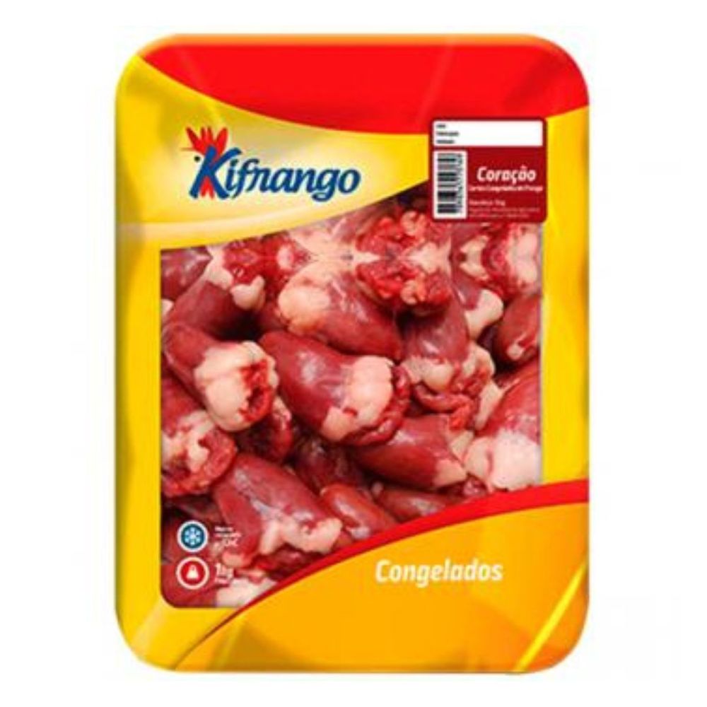 CORAÇÃO FRANGO KIFRANGO 1KG BANDEJA - lavagnoli