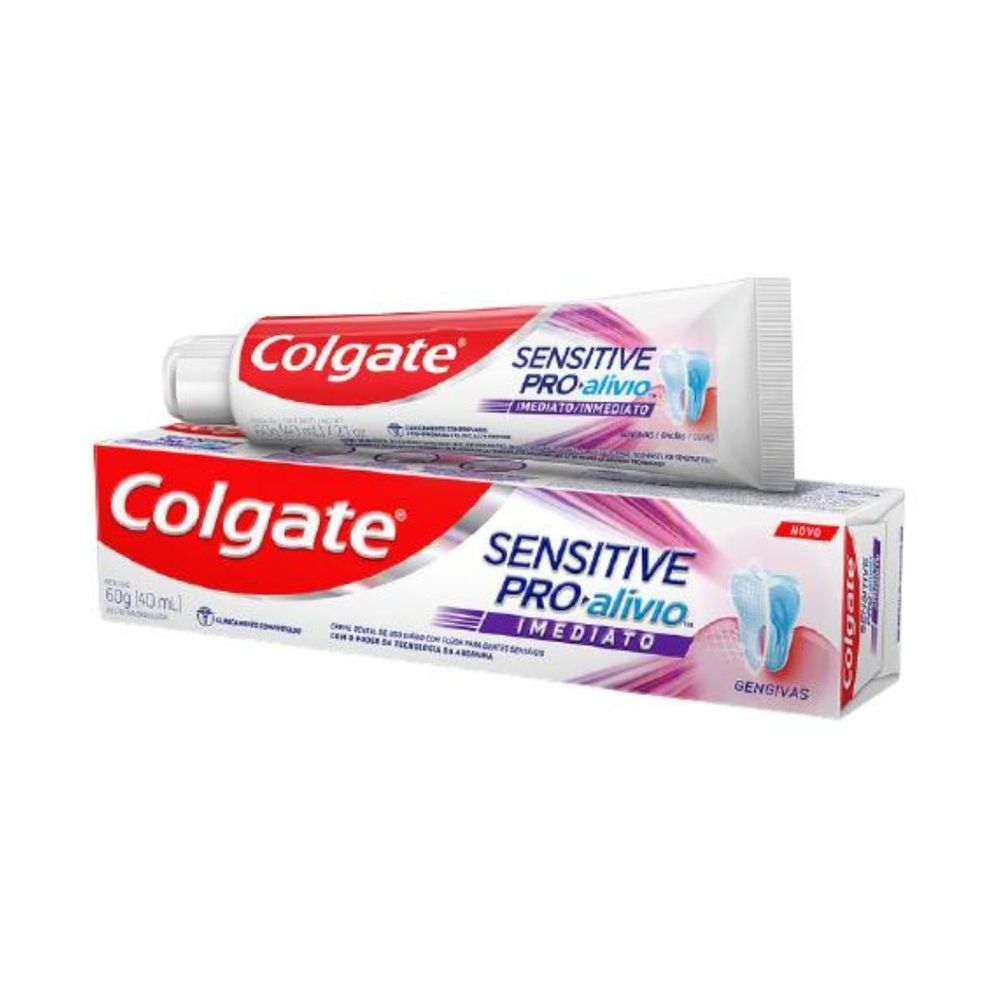 CREME DENTAL COLGATE SENSITIVE 60G PRO ALÍVIO - lavagnoli