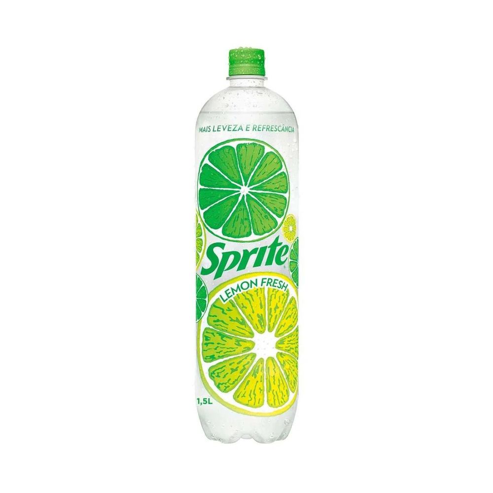REFRIGERANTE SPRITE PET 1.5L LEMON FRESH - lavagnoli