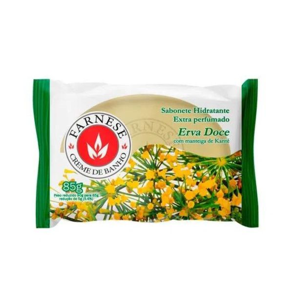 SABONETE FARNESE 85G ERVA DOCE - lavagnoli