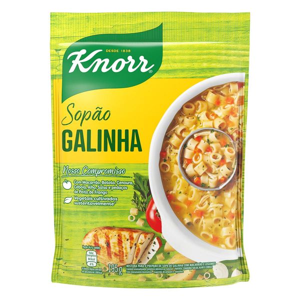 SOPÃO KNORR 195G GALINHA - lavagnoli