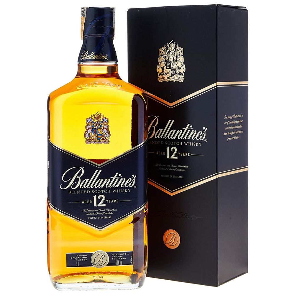 WHISKY BALLANTINES 1L 12 ANOS - lavagnoli