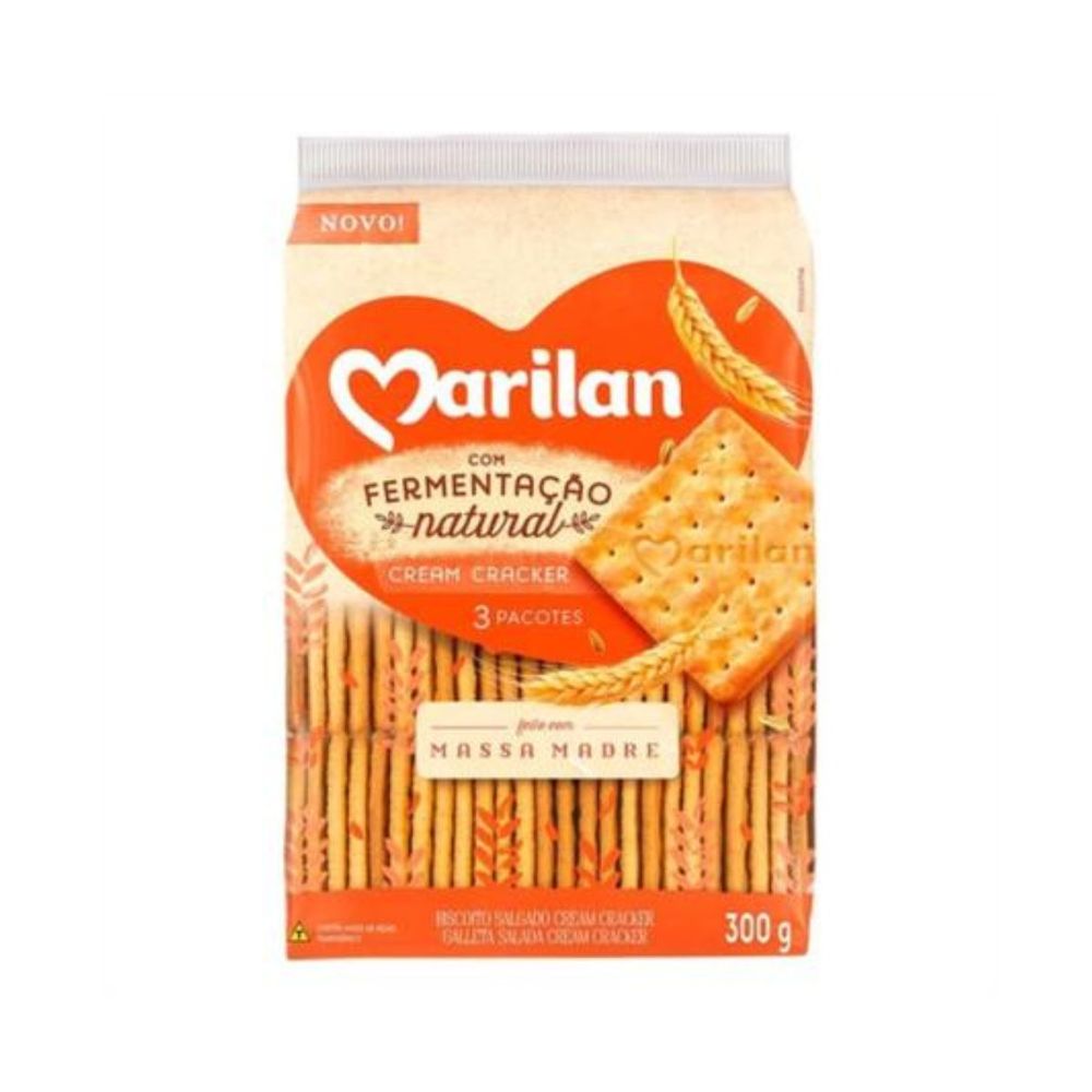 BISCOITO MARILAN 300G CREAM CRACKER - lavagnoli BISCOITO MARILAN 300G CREAM CRACKER - lavagnoli