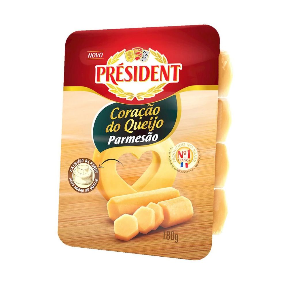 QUEIJO PARMESÃO PRÉSIDENT 180G CILINDRO - lavagnoli