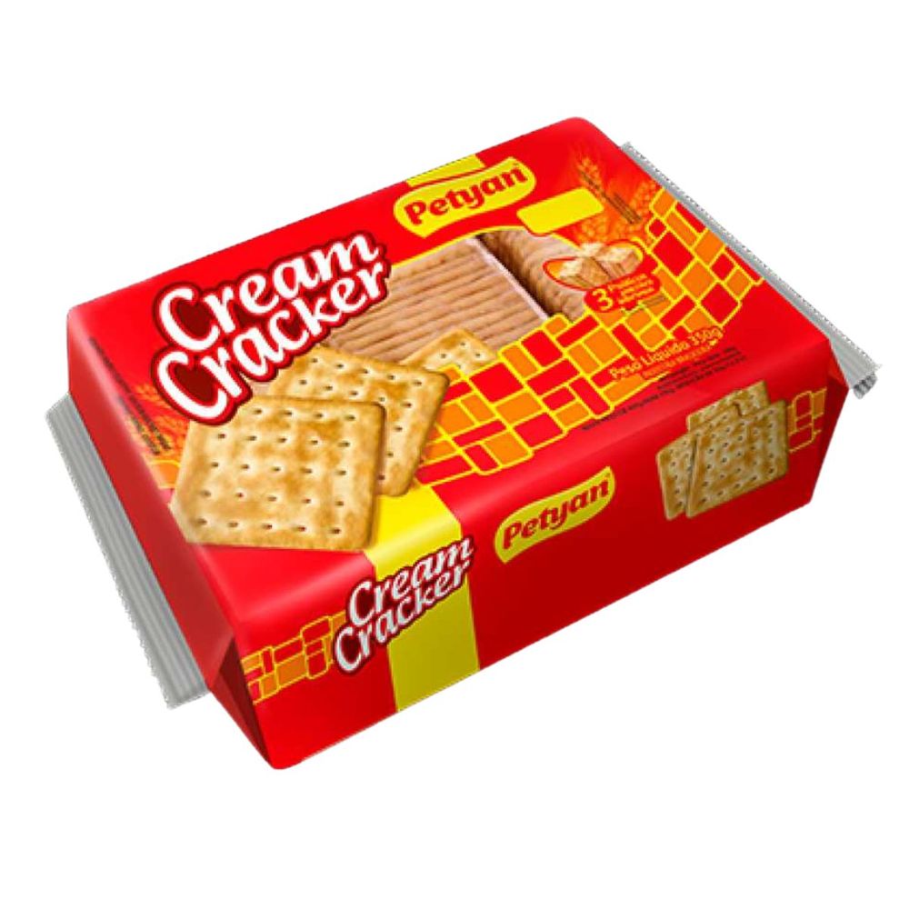 BISCOITO PETYAN 350G CREAM CRACKER - lavagnoli