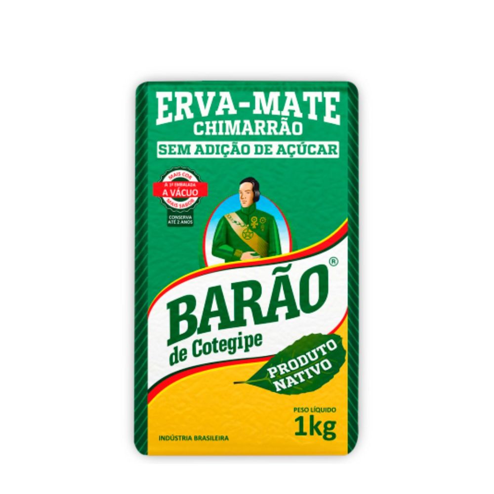 ERVA MATE BARÃO 1KG NATIVO - lavagnoli