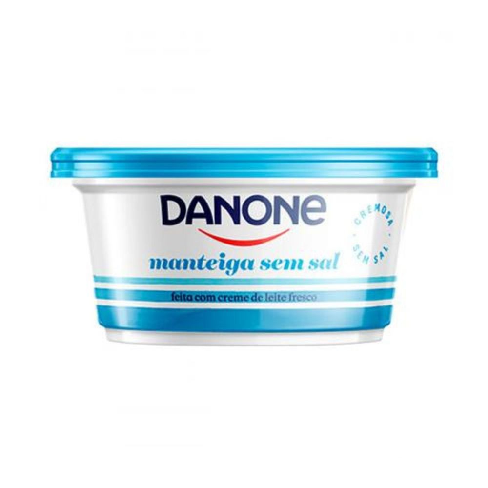 MANTEIGA DANONE 200G SEM SAL - lavagnoli