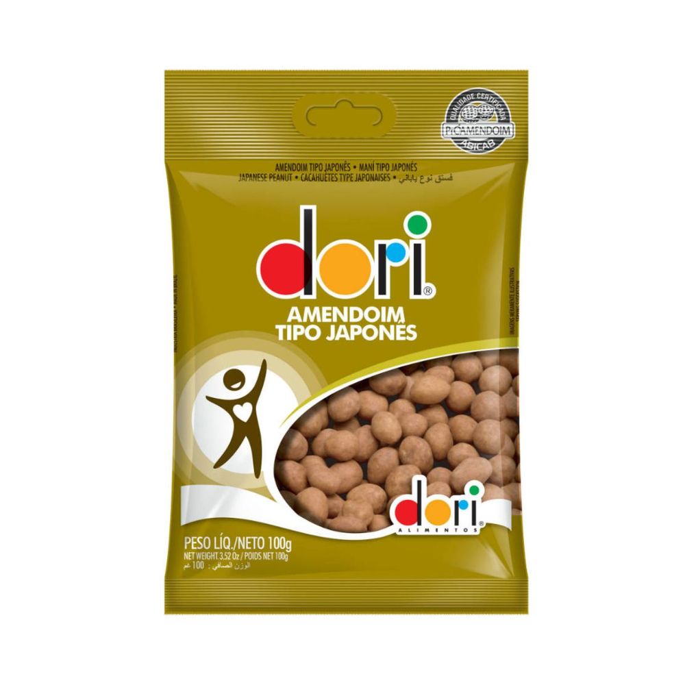 AMENDOIM DORI 100G JAPONÊS - lavagnoli