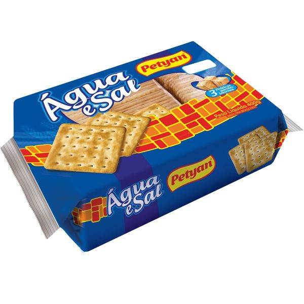 BISCOITO PETYAN 400G ÁGUA SAL - lavagnoli